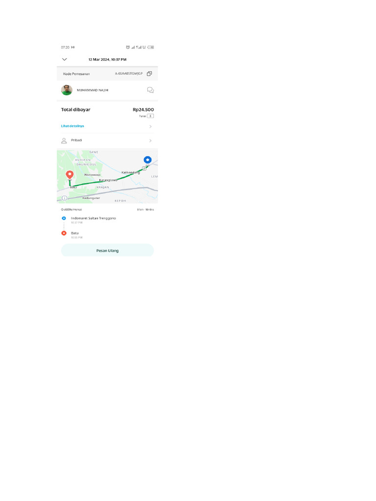 Nota Grab | PDF
