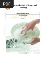 Three Bucket System and Hygiene Notes | PDF | Hygiene