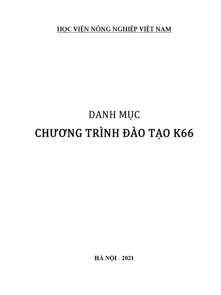 CTDT K66 | PDF