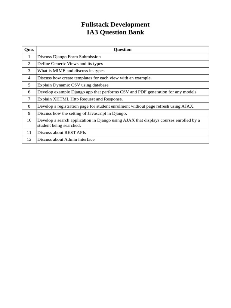 FSD Ia3 Qbank | PDF | Computers