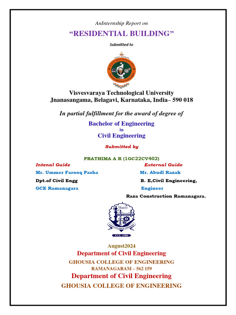 Merged Internship Facing Sheet Certificate and Acknowledgement | PDF | Building Insulation ...