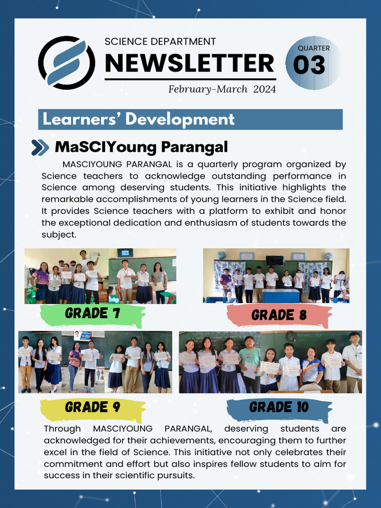 Third Quarter Sci Acc Report | PDF | Learning | Teachers