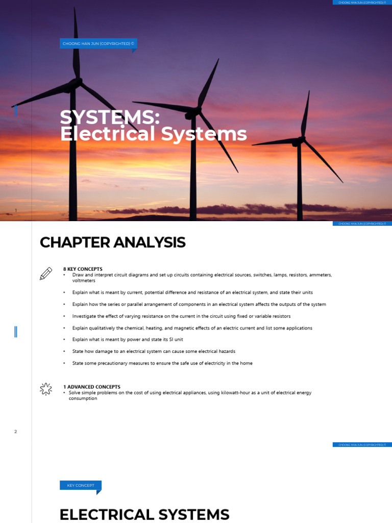 Electrical Systems Pdf Electrical Resistance And Conductance Series And Parallel Circuits