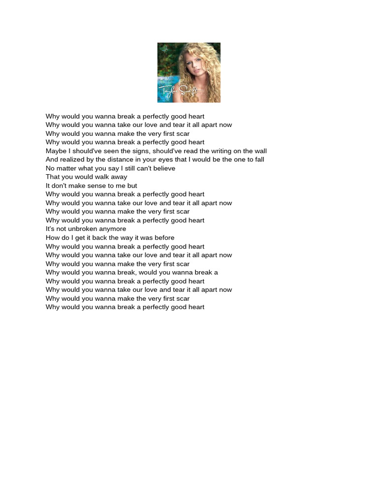 A Perfectly Good Heart | PDF