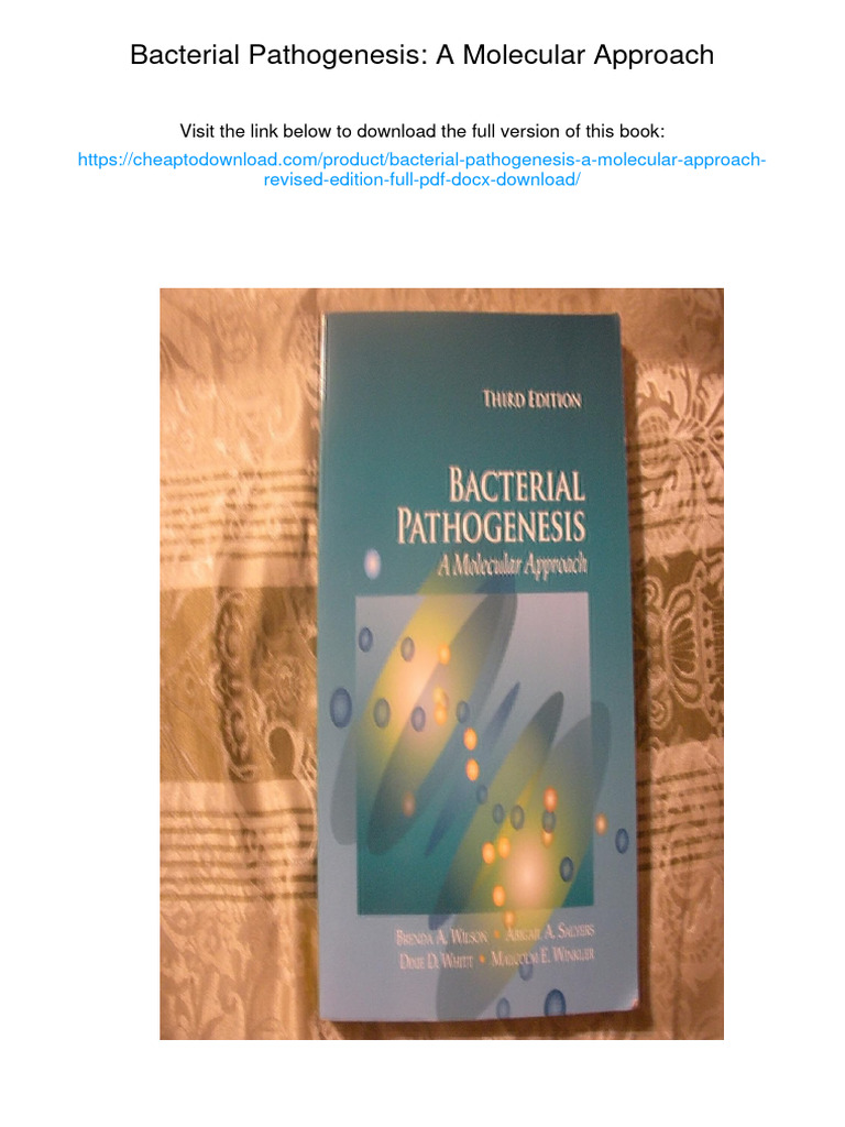 Final ScribdBacterial Pathogenesis: A Molecular Approach. ISBN ...
