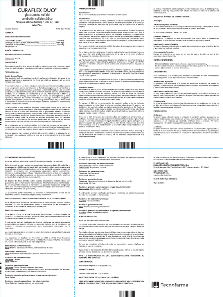 Curaflex Duo Pina Bo | PDF