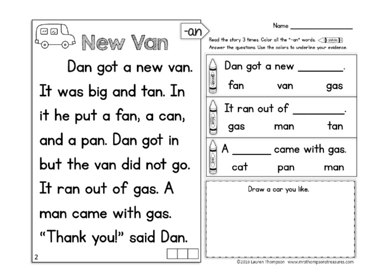 CVC (A) - An (New Van) | PDF