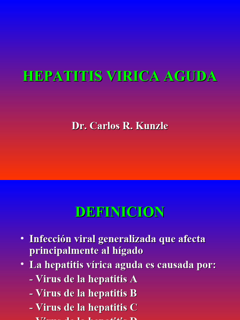 Hepatitis Vírica Aguda: Causas y Epidemiología | PDF | Hepatitis ...