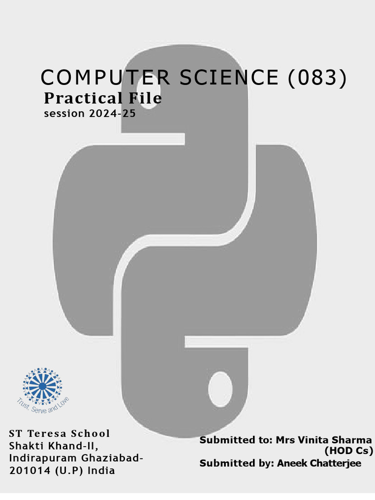 Practical File 2024-25 | PDF | Letter Case | Computer Programming