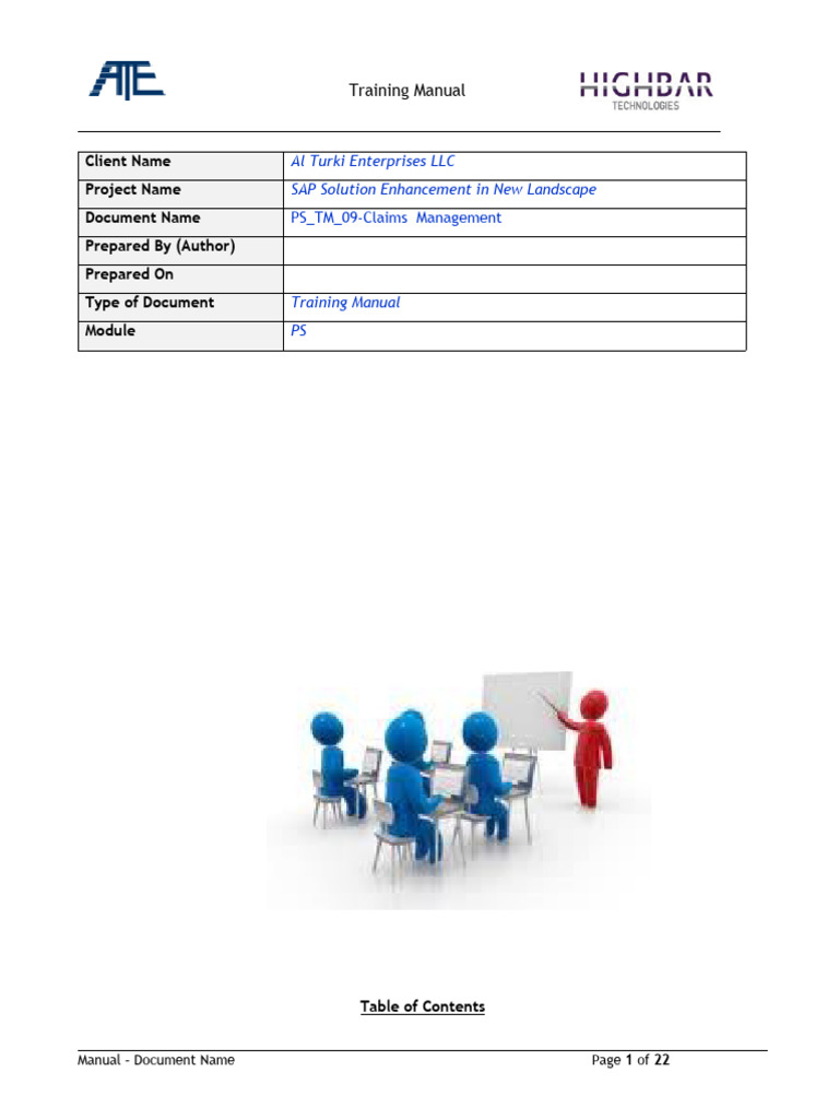 PS - TM - 09-Claims Management | PDF | Business | Computing