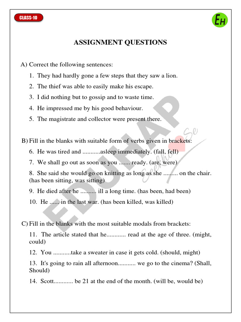 English Assignment | PDF