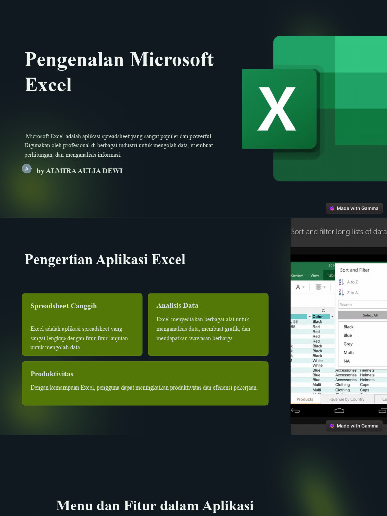 Pengenalan Microsoft Excel | PDF | Komputer