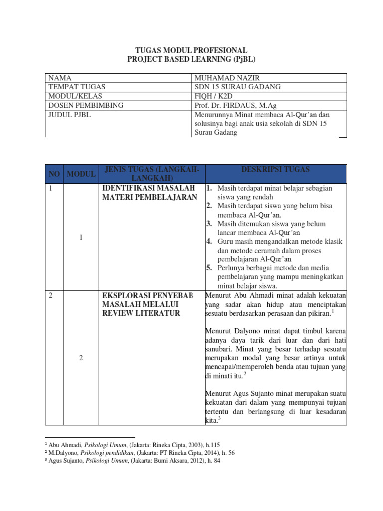 Tugas PJBL Modul 9 | PDF