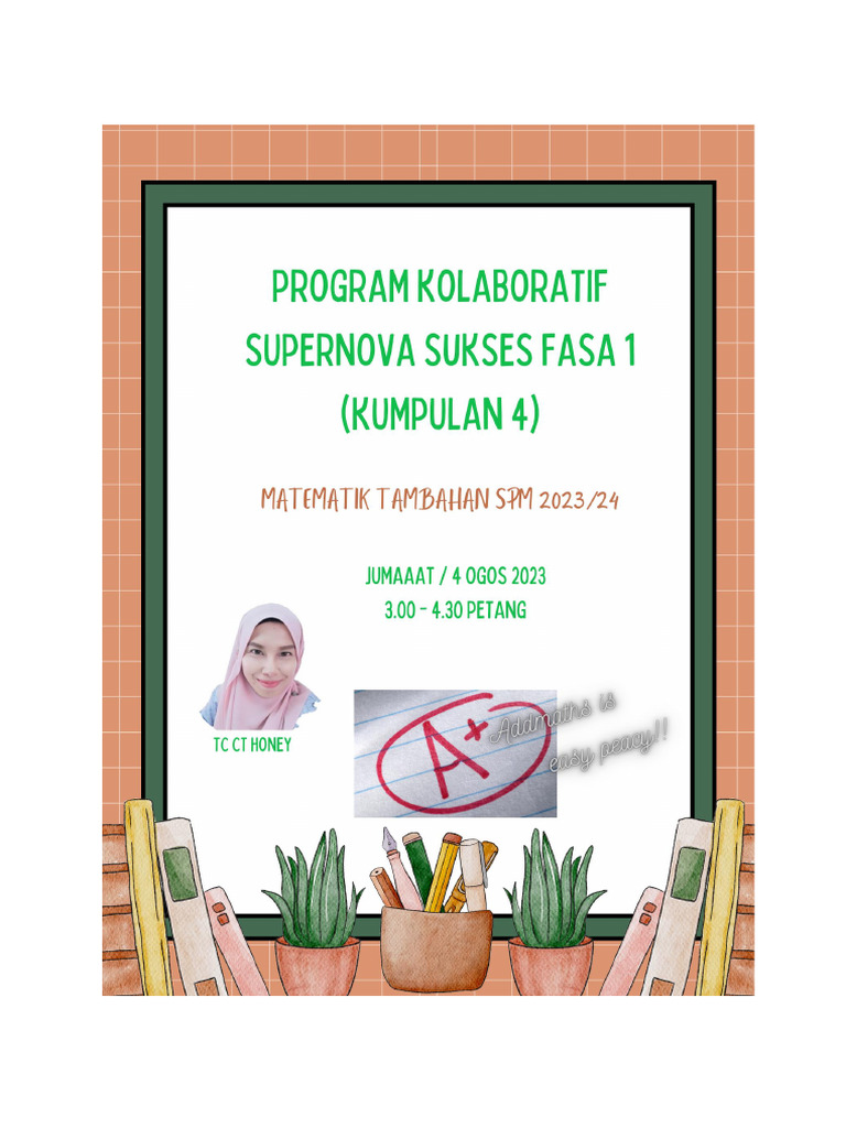 Supernova SPM Math Prep | PDF