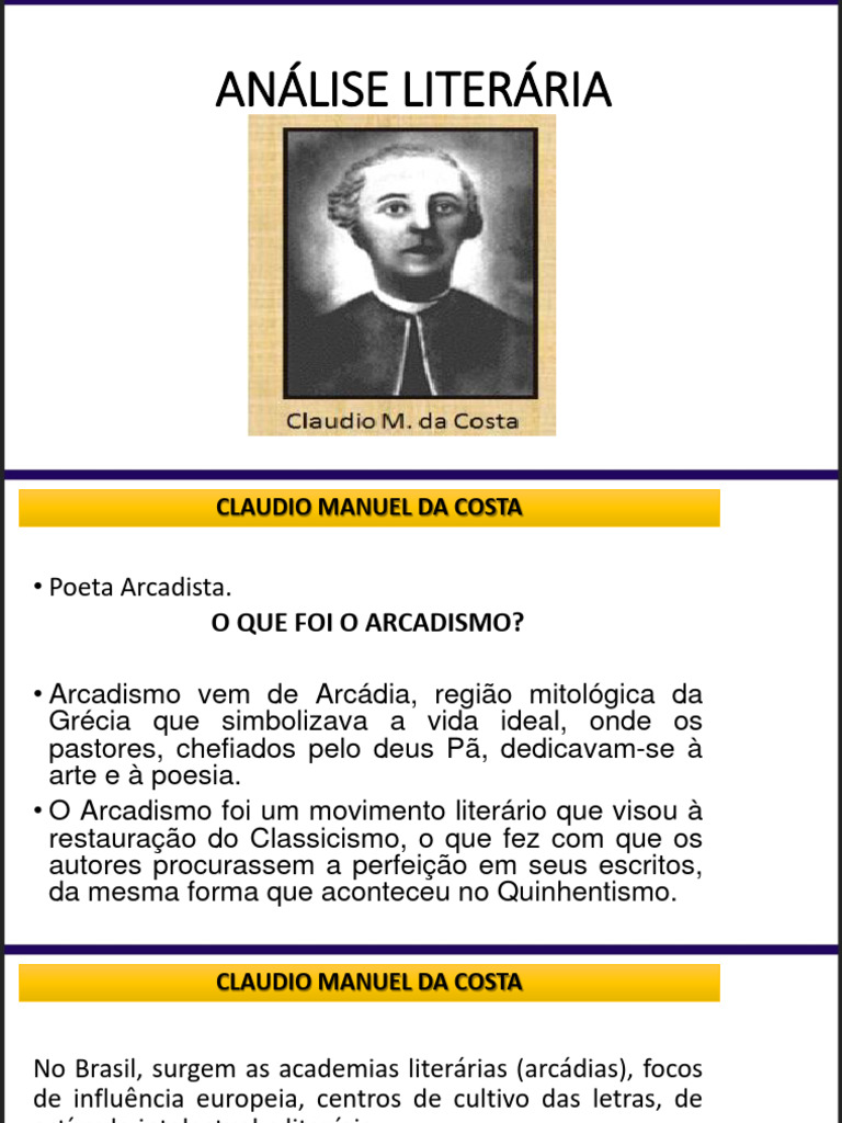 Claudio Manuel Da Costa | PDF | Poesia