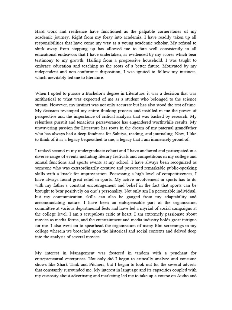 Lavisha - SOP NMIMS | PDF | Advertising | Cognition