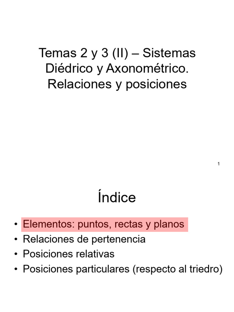 TEORIA CASTELLANO S03-Sistemas Di Drico y Axonom Trico. Relaciones y ...