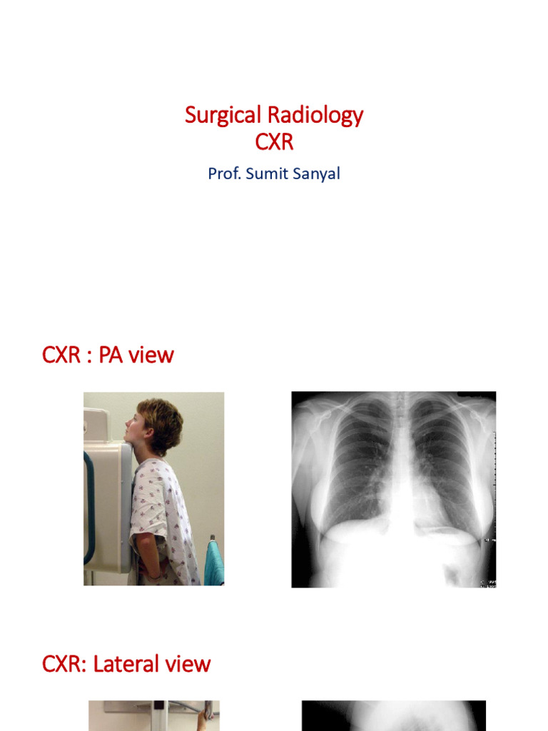 Surgical Radiology CXR 100624 | PDF | Science & Mathematics