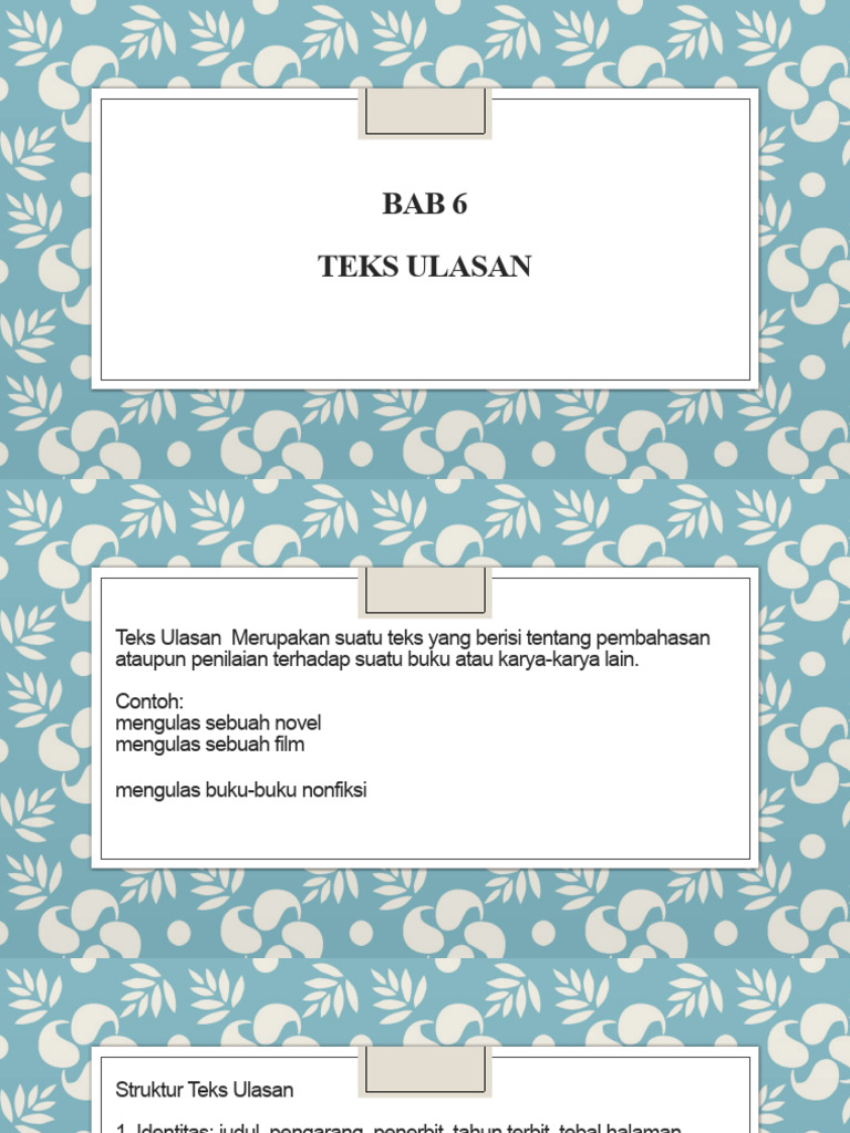 ppt Bab 6 ulasan | PDF