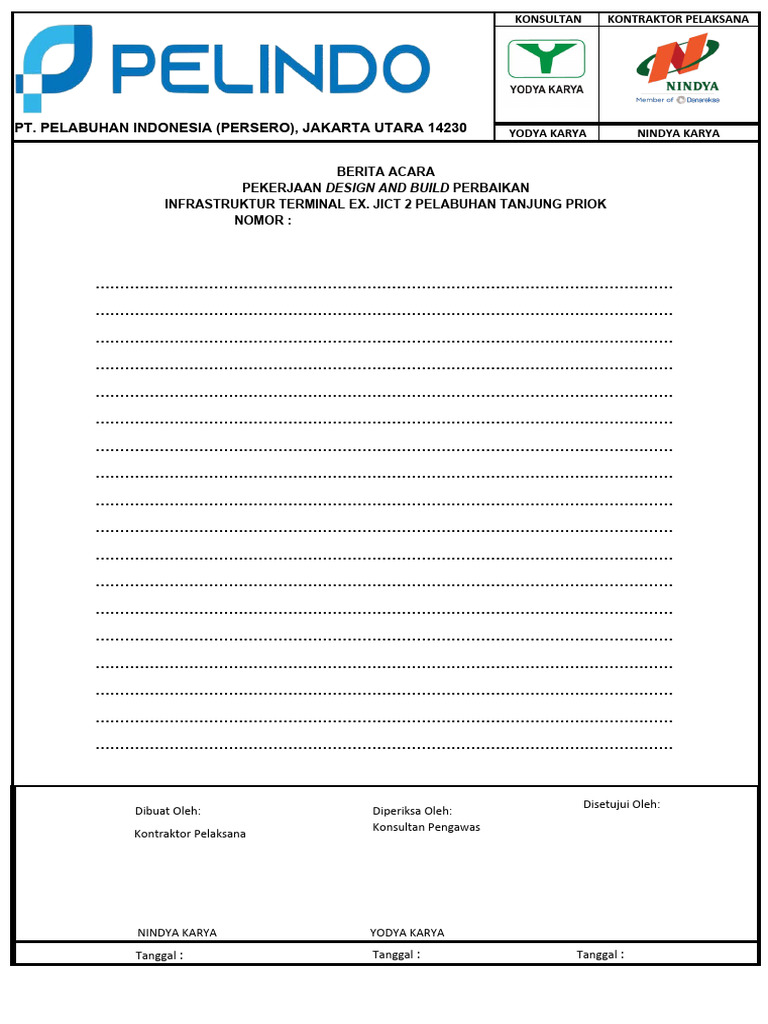 Form BA Lapangan | PDF