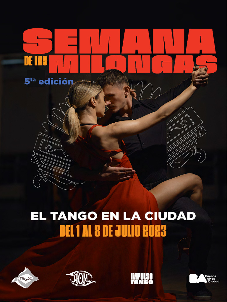 Programa-Semana de Las Milongas OK | PDF | Musica Tango | Música dance