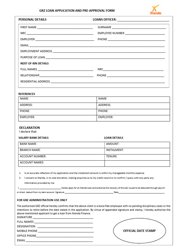 Pre - Approval | PDF | Personal Finance | Business