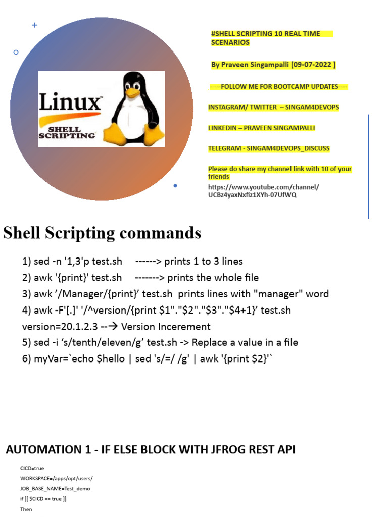 Session5 Shellscripting Pdf Computing Computer Programming 0047