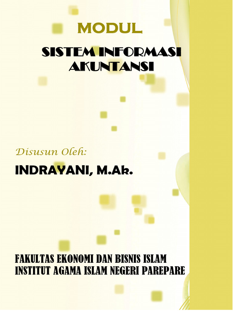 Modul Sistem Informasi Akuntansi | PDF