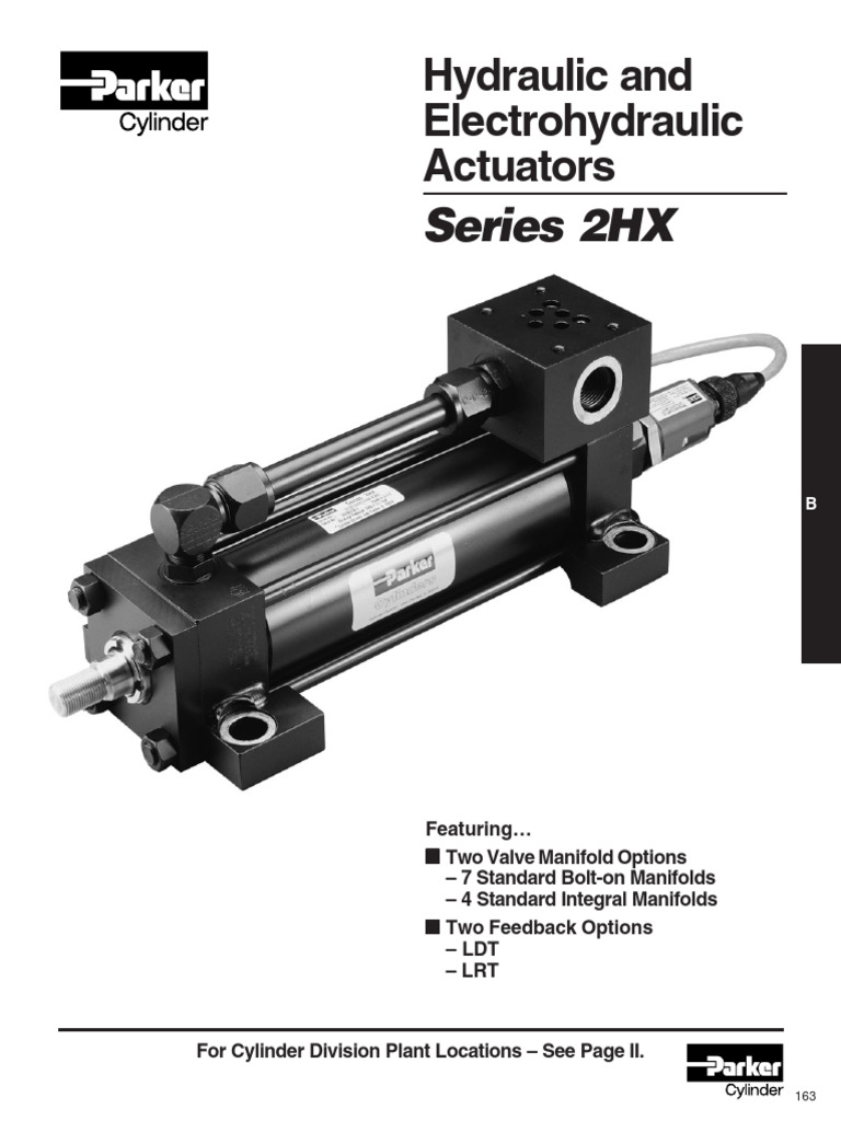 Series 2HX Catalog 0106-b008 | PDF | Actuator | Electrical Engineering