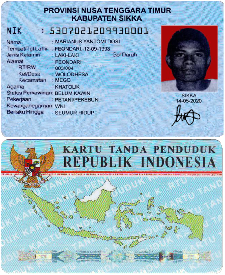 KTP Depan Belakang | PDF