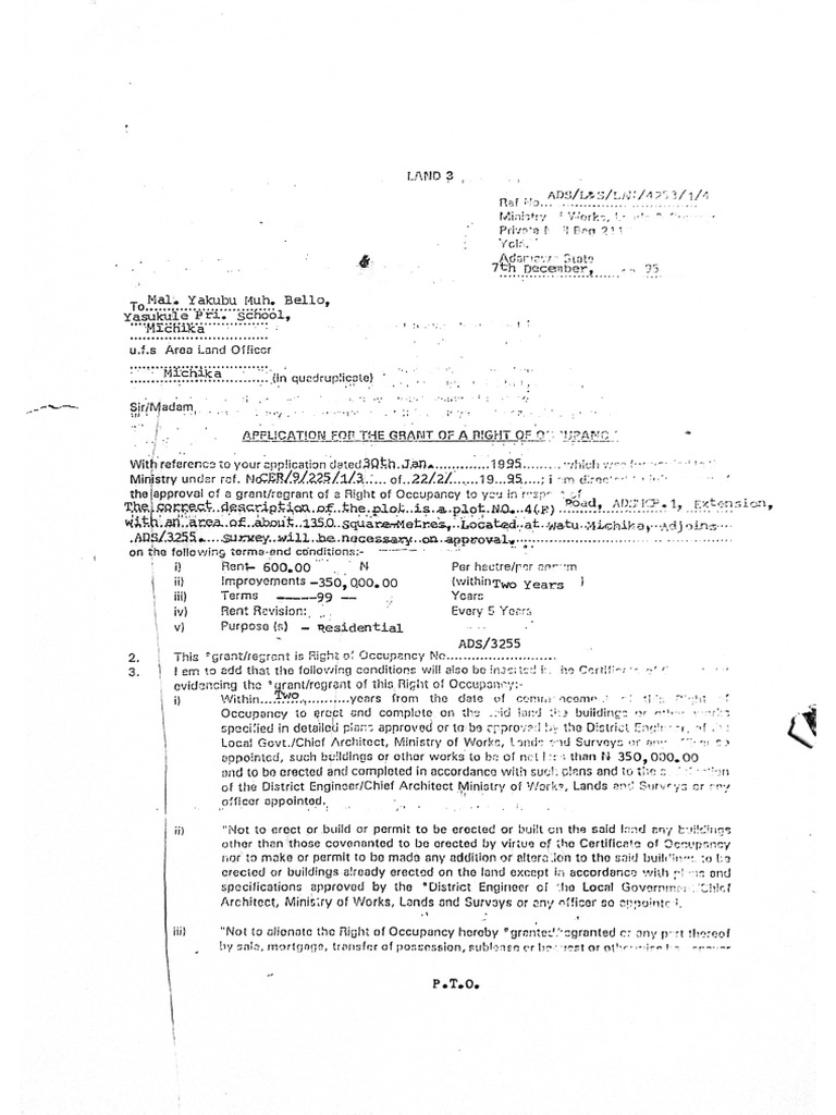 Landed Property | PDF