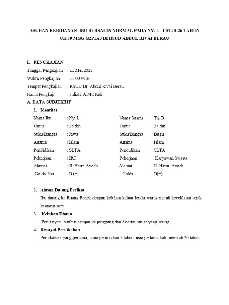 ASKEB BULIN VARNEY (AutoRecovered) | PDF | Kesehatan Holistik | Sains & Matematika