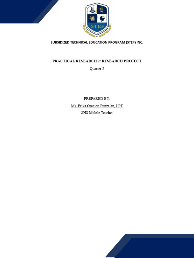 Pr2-Module 1 | PDF | Statistics | Quantitative Research