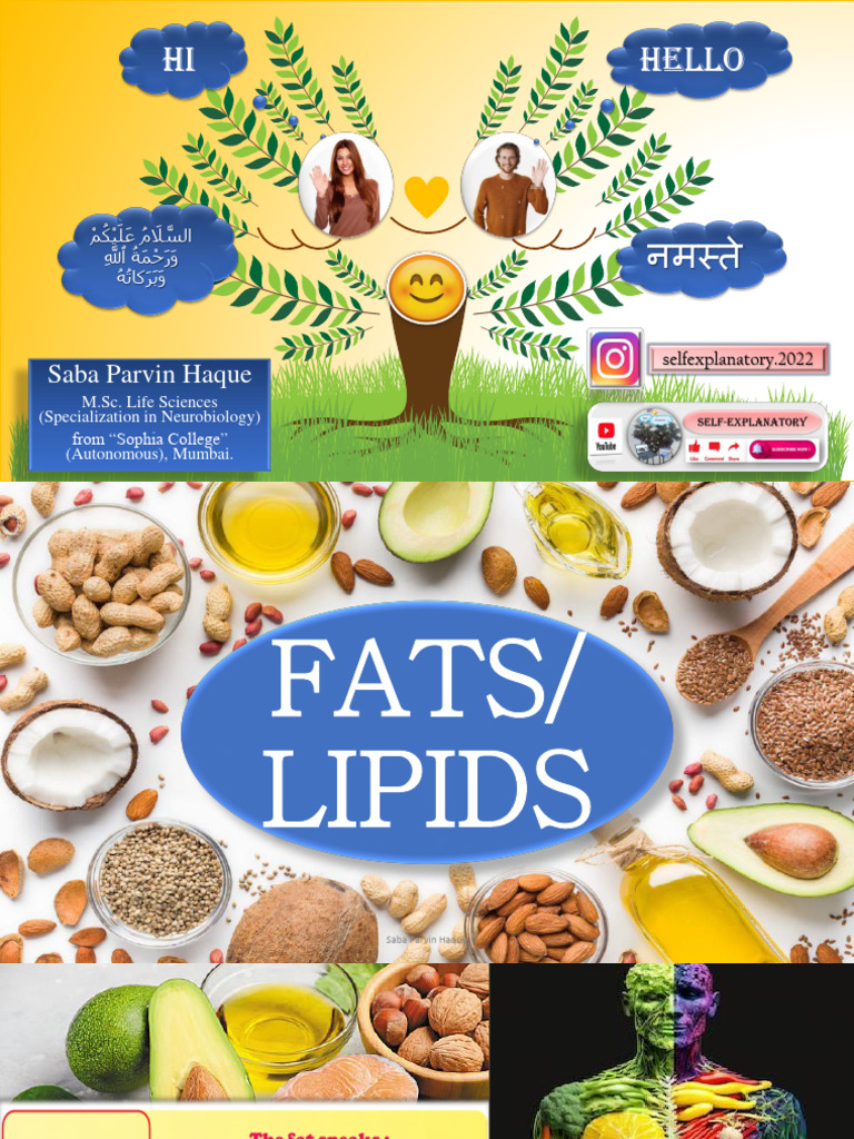 Macronutrients - Fats and It's Types | PDF | Fat | Fatty Acid