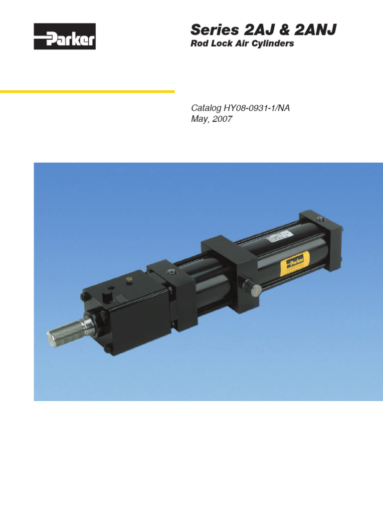 Series 2AJ HY08-0931-1NA | PDF | Piston | Valve
