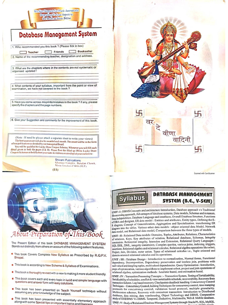 Dbms Shivani Guide | PDF