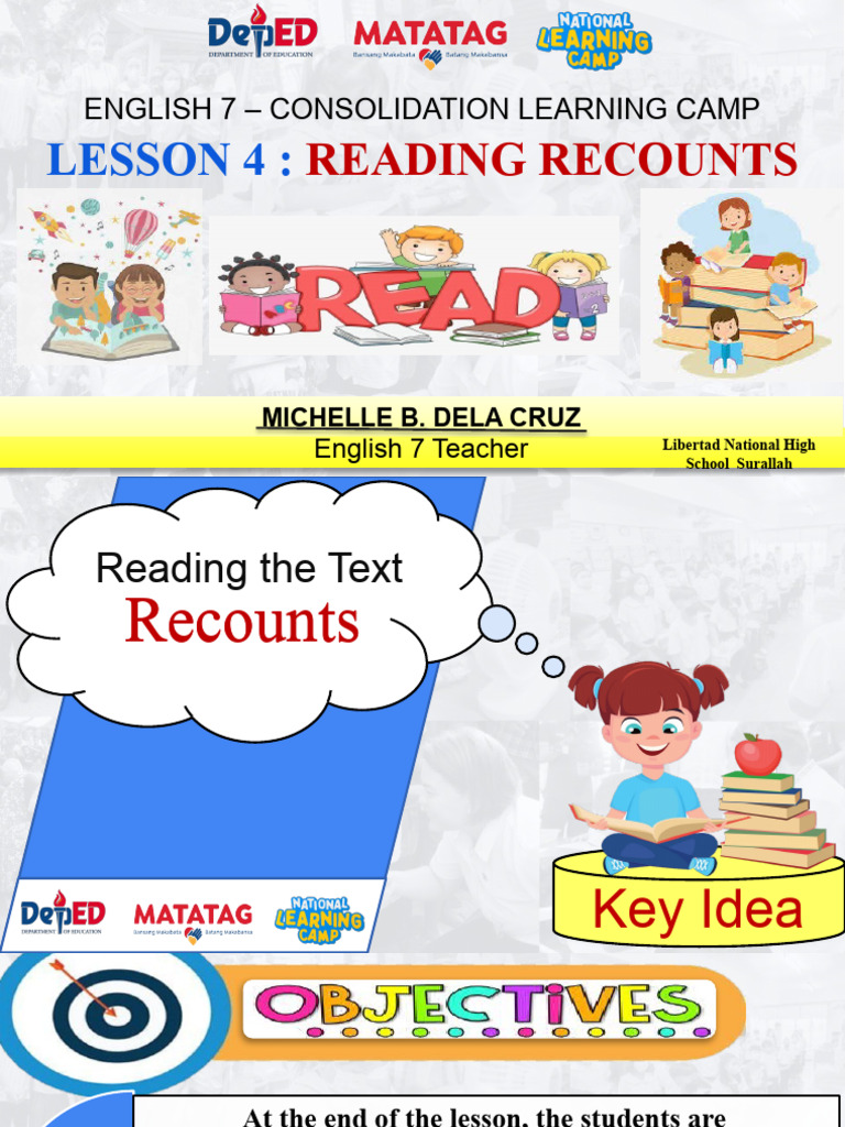 Grade 7 - Consolidation Lesson 4 | PDF | Travel