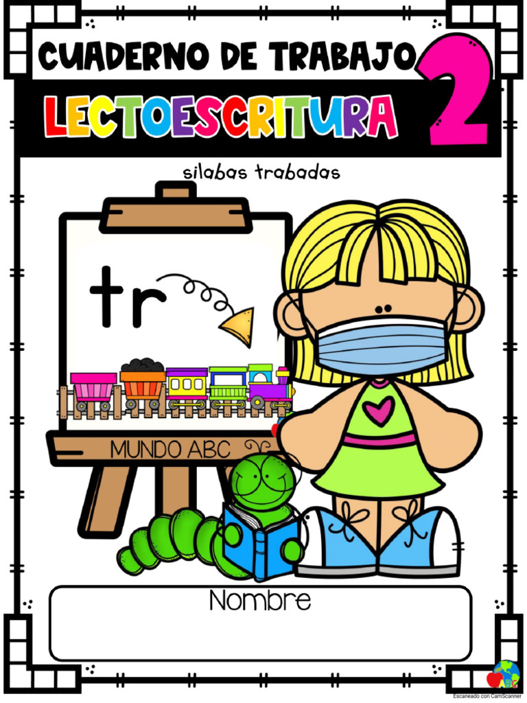 Cuaderno Lectoescritura 2 - Silabas Trabadas | PDF