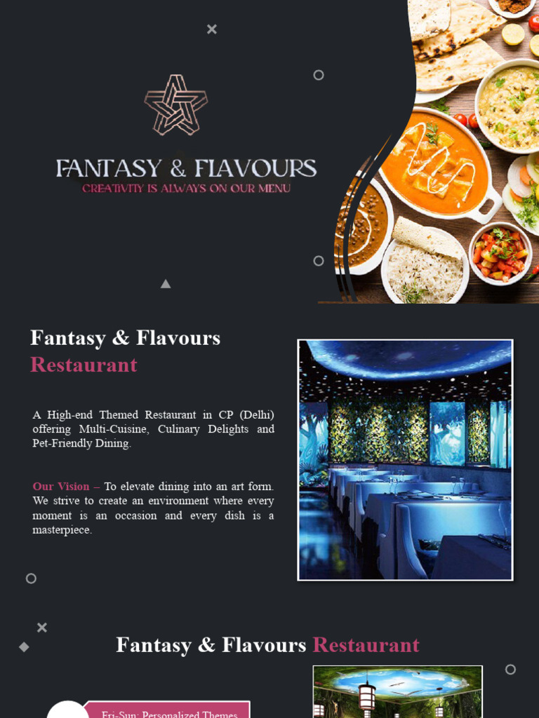 Subgroup 11 SRVC - MRKT Assessment3 2 | PDF | Restaurants | Menu