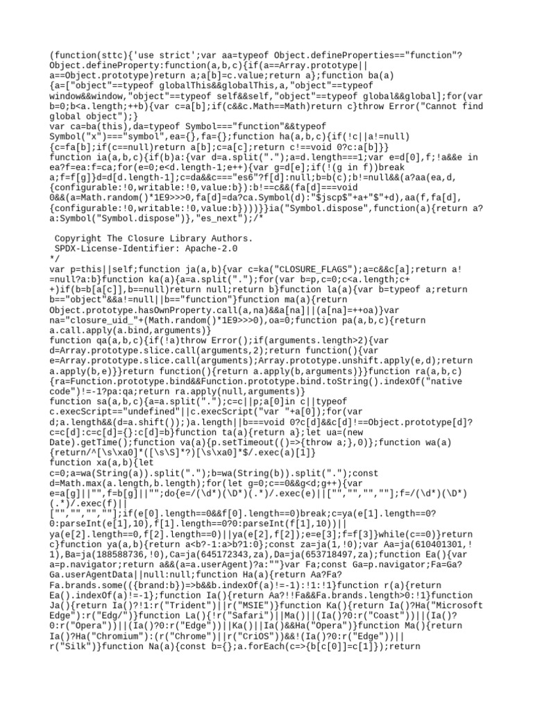 JavaScript Closure Library Overview | PDF | Software Engineering | Computer Programming