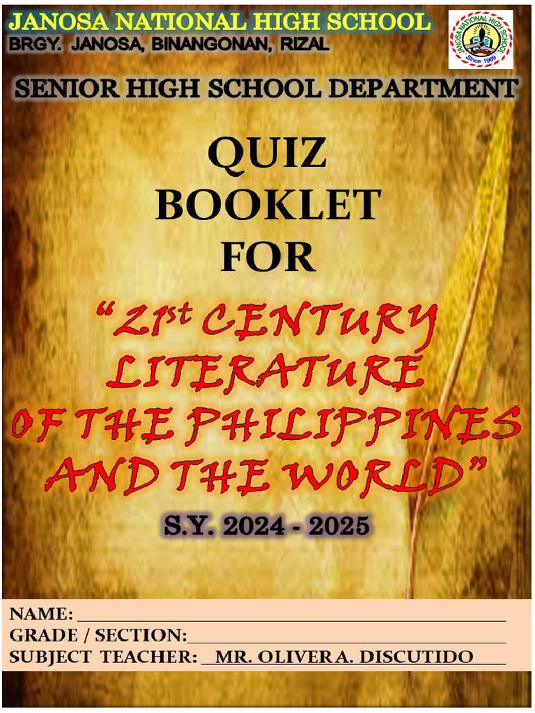 Student Quiz Record Sheet | PDF | Career & Growth | Law