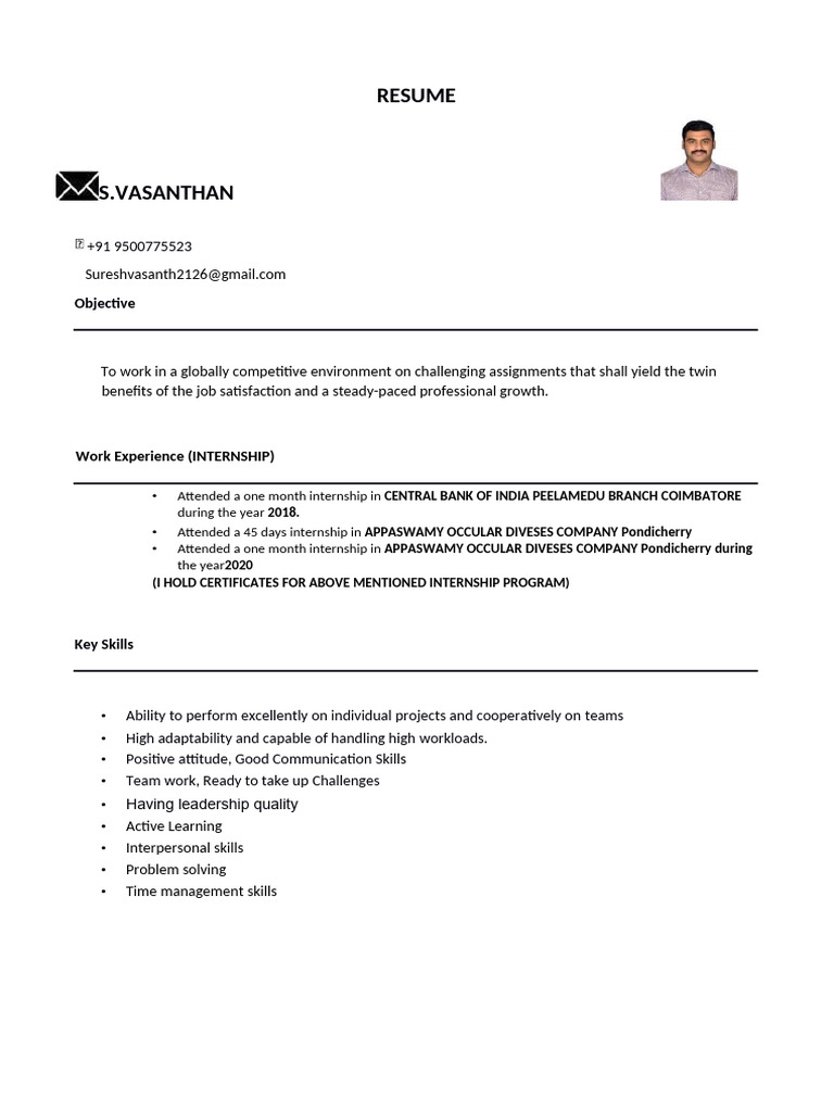 S, Vasanth | PDF | Educational Technology | Cognition