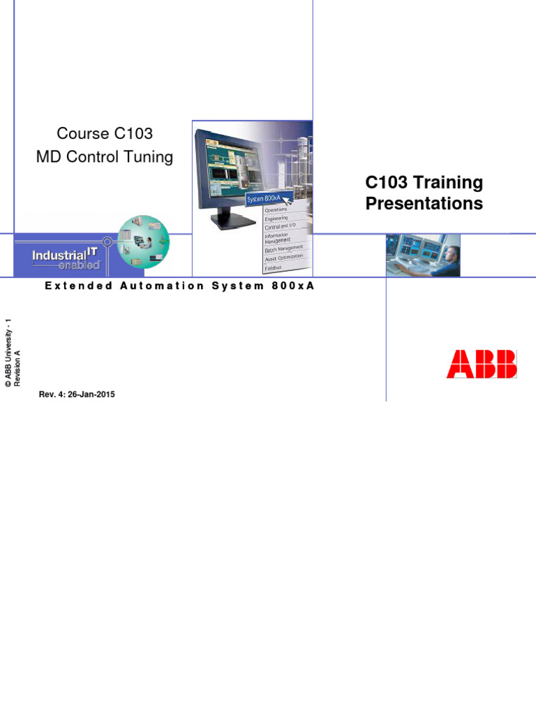 C103 MD Tuning Standard Training Presentation - Rev04 | PDF | Histogram ...