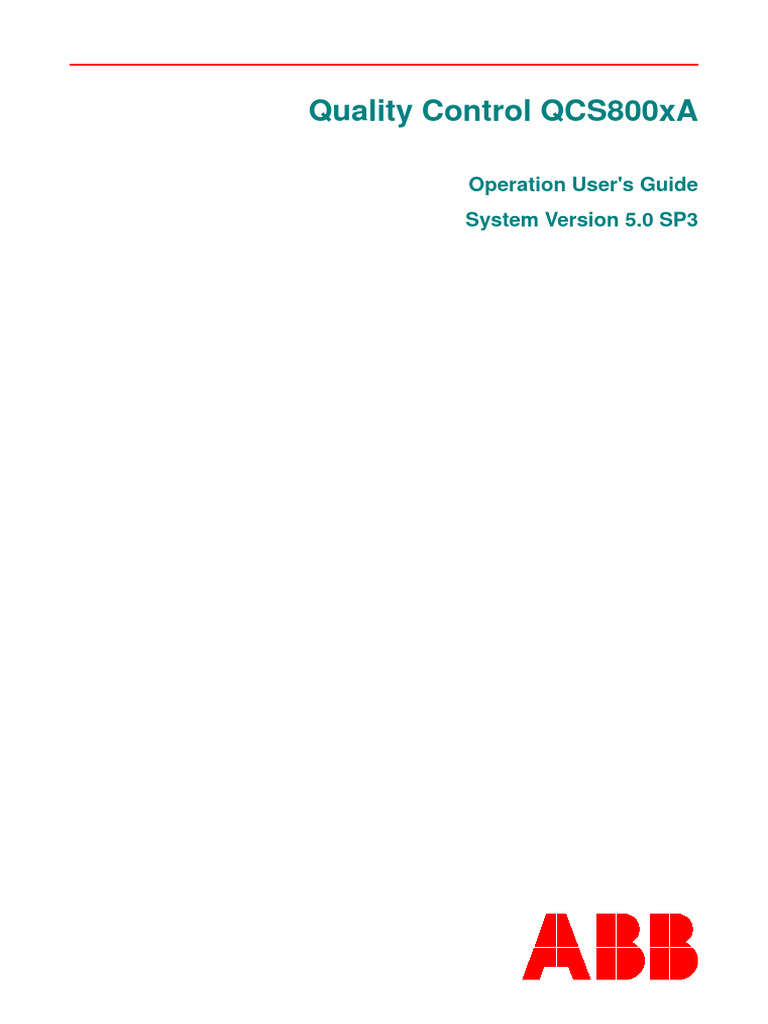 QCS800xA Operation User Guide | Download Free PDF | Computer Network | Window (Computing)