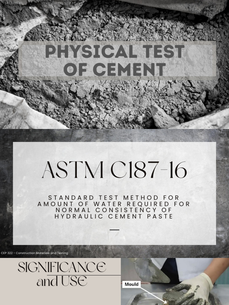 Lesson 9 - Normal Consistency | PDF
