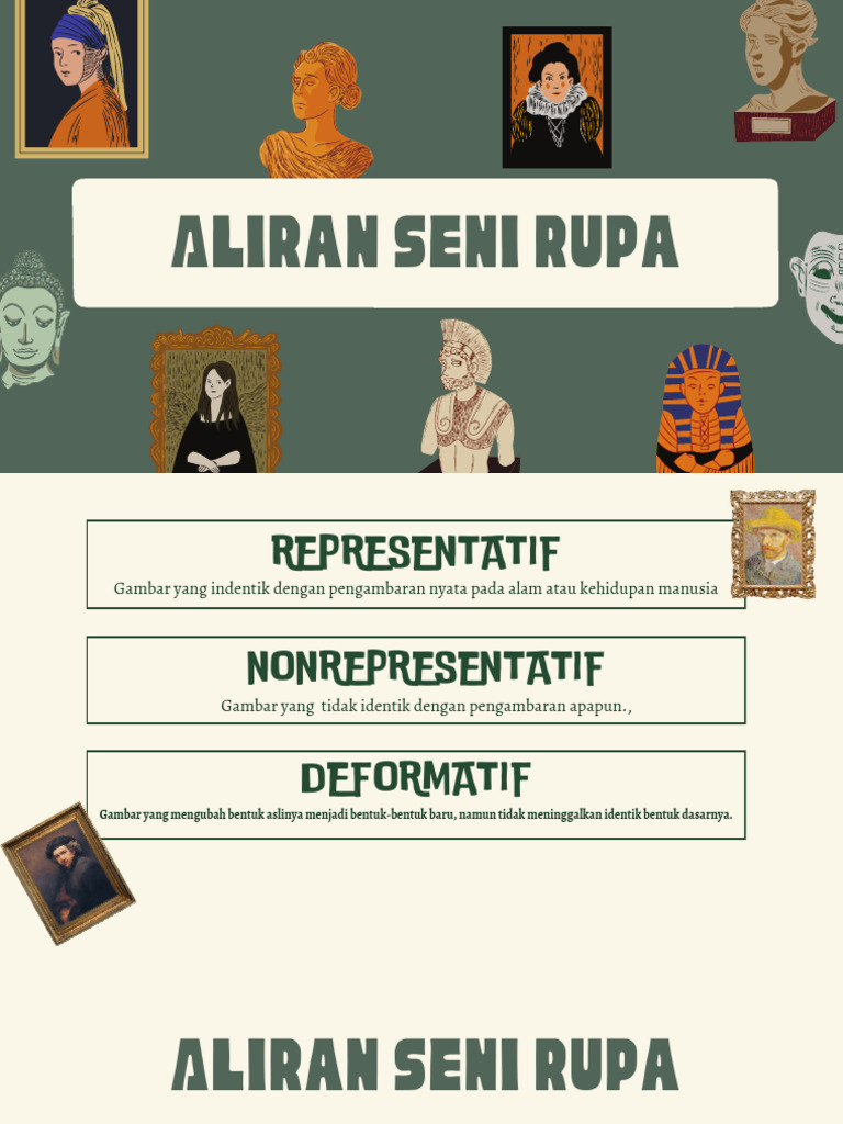 UNIT 2 Aliran, Sejarah Seni Rupa | PDF