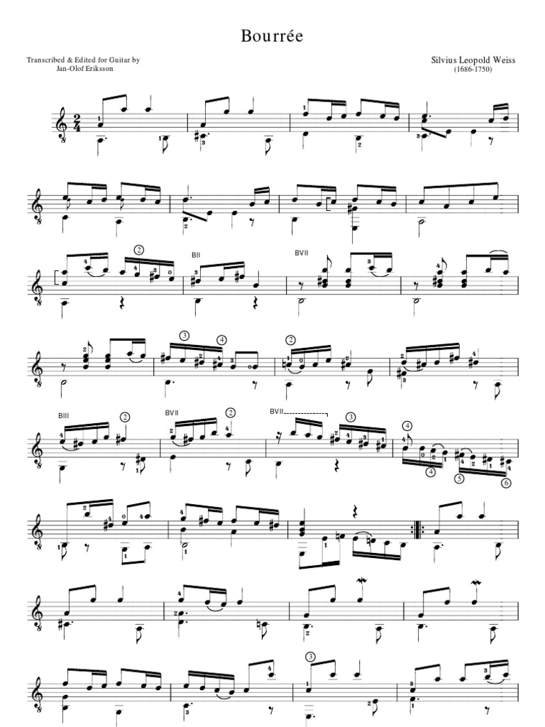 Bouree | PDF