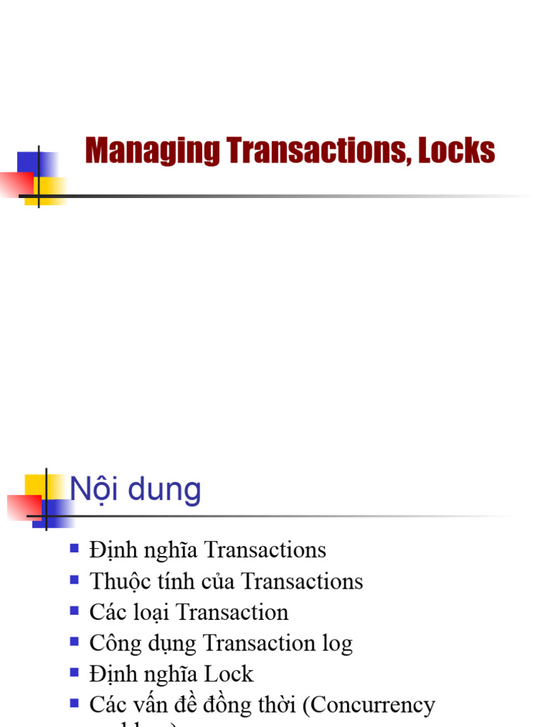 C05a Transactionlock | PDF