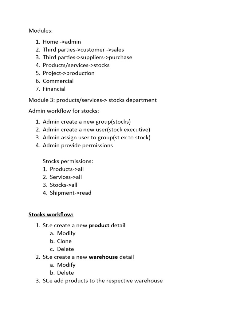 Stocks Workflow | PDF | Technology & Engineering