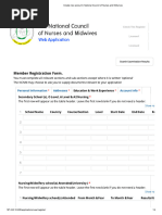 NMC Statement of Entry for Asana Adam | PDF